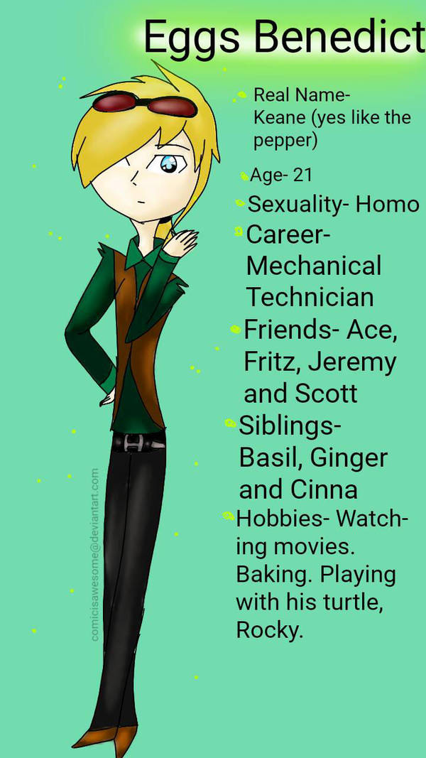 Eggs Benedict By Comicisawesome On Deviantart