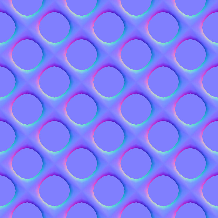 Circle Grid normal map by StanPancakes on DeviantArt