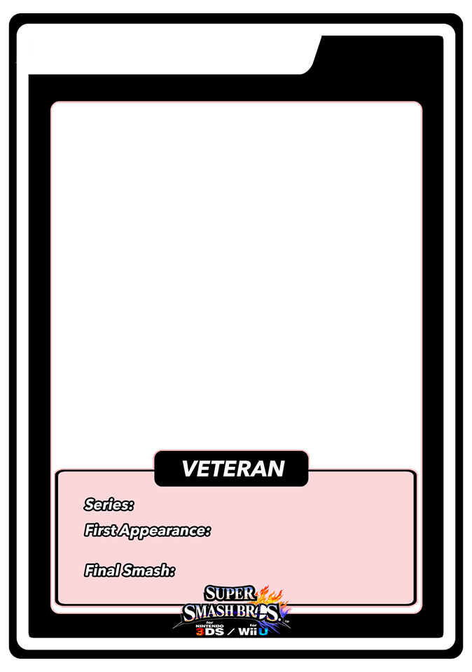 SSB4 Trading Card Base by GameAndWill on DeviantArt