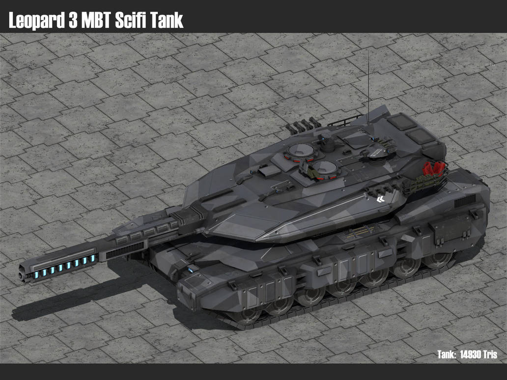 Scifi Leopard 3 MBT by msgamedevelopment on DeviantArt