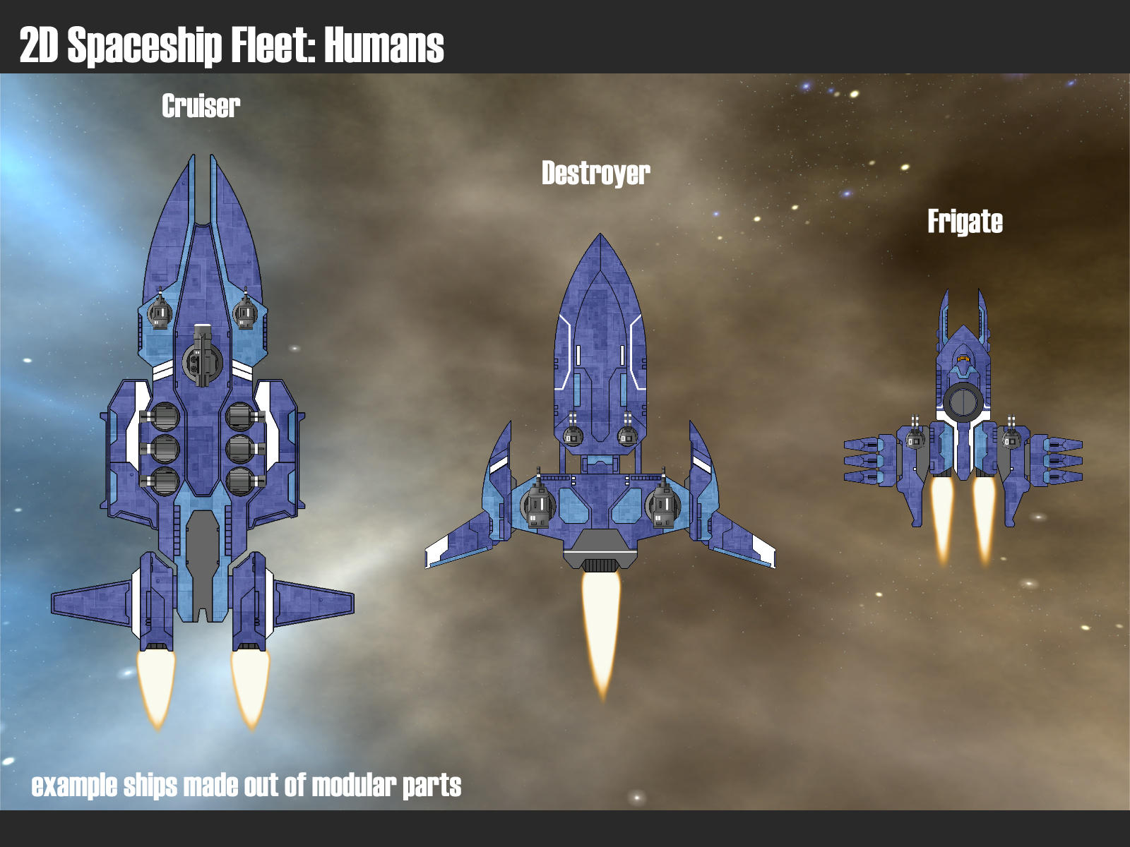2D Spaceships by msgamedevelopment on DeviantArt