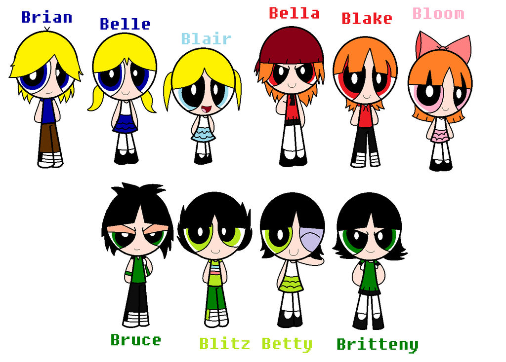 Tomodachi: PPG and RRB's Kids by Misse-the-cat on DeviantArt Tomodachi: PPG and RRB's Kids by Misse-the-cat on DeviantArt