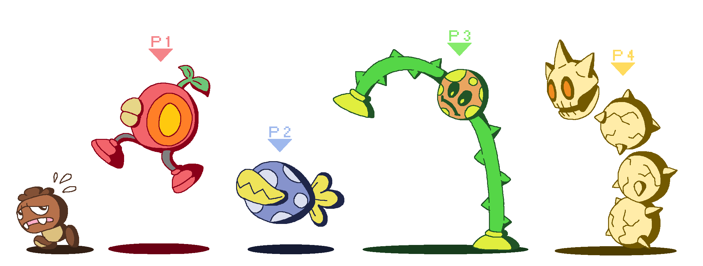 Super Obscure Enemy Bros. by JWNutz on DeviantArt