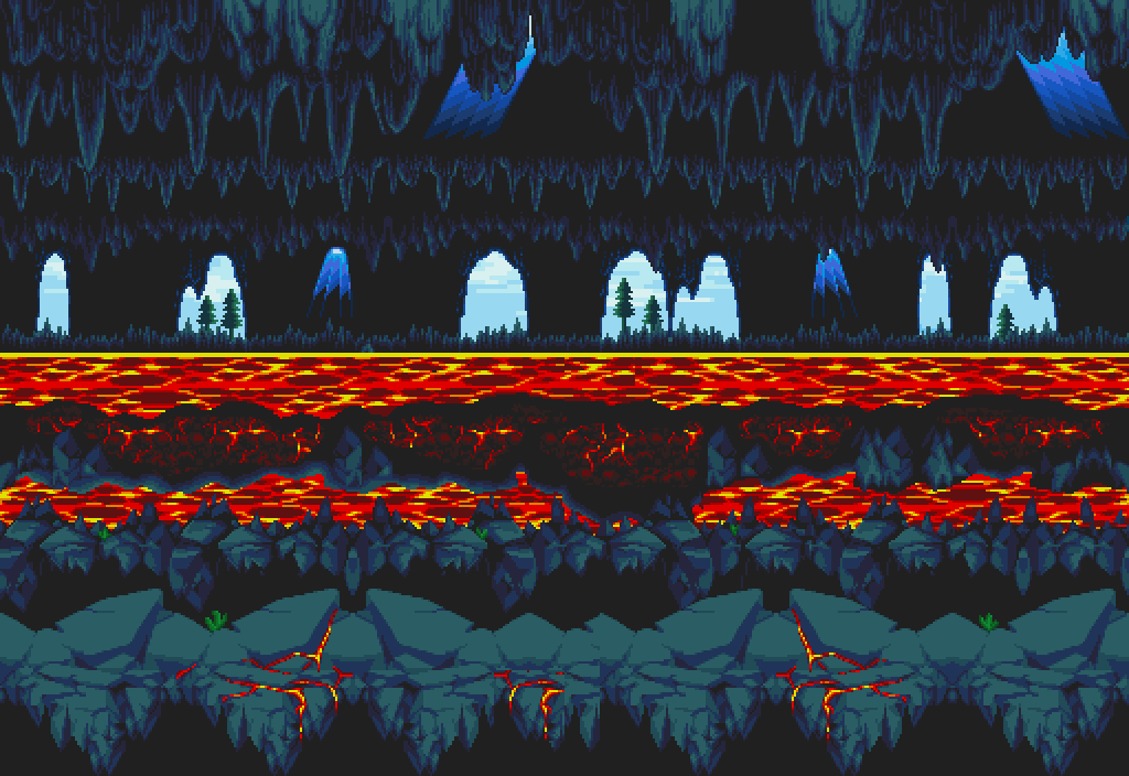 HilltopZone Underground Background by GraKai on DeviantArt