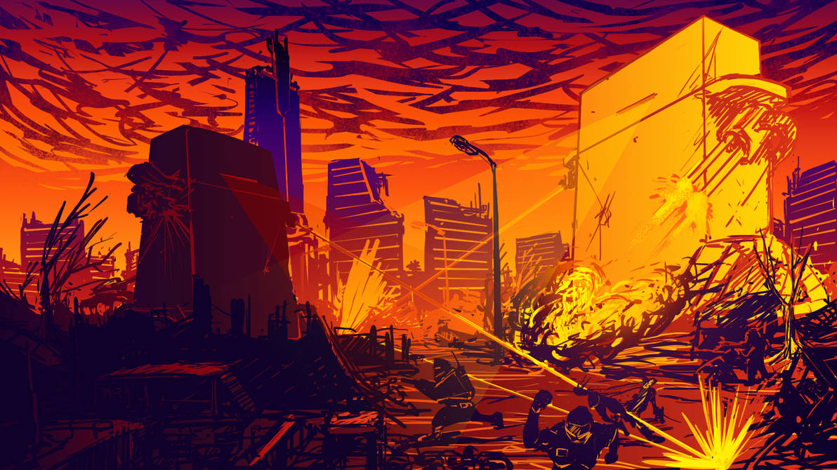 Neuroshima Apocalypse - Fire Rain by PHRIZ33 on DeviantArt