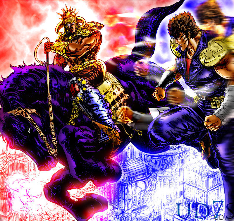 Kenshiro Vs Raoh By Ud7s On Deviantart