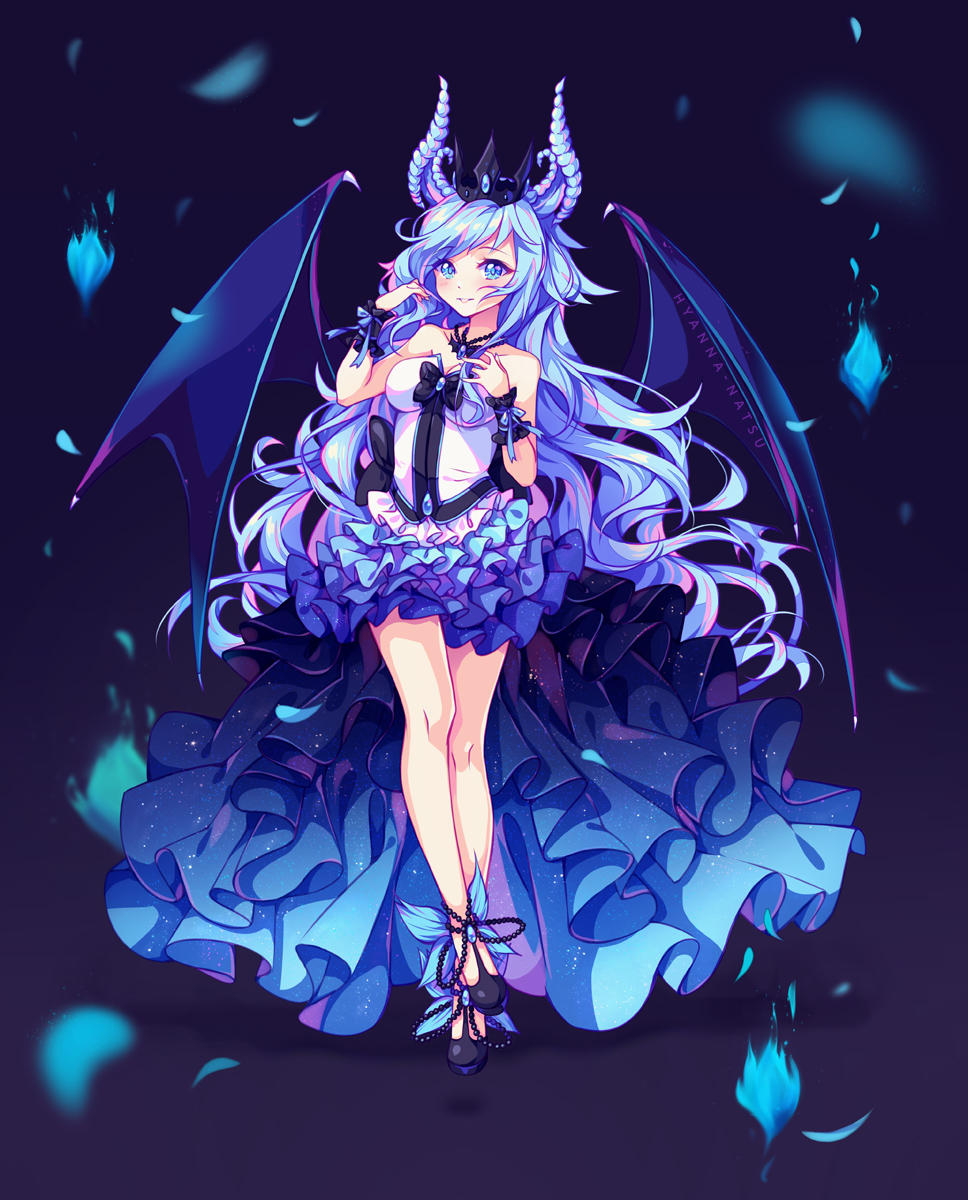 [+Video] Commission - Demon Princess by Hyanna-Natsu on DeviantArt