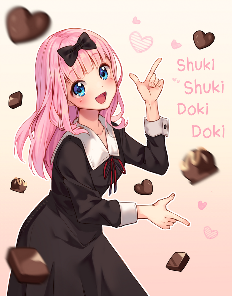 [+Video] Fanart - Valentines day! Chika Fujiwara by Hyanna-Natsu on ...