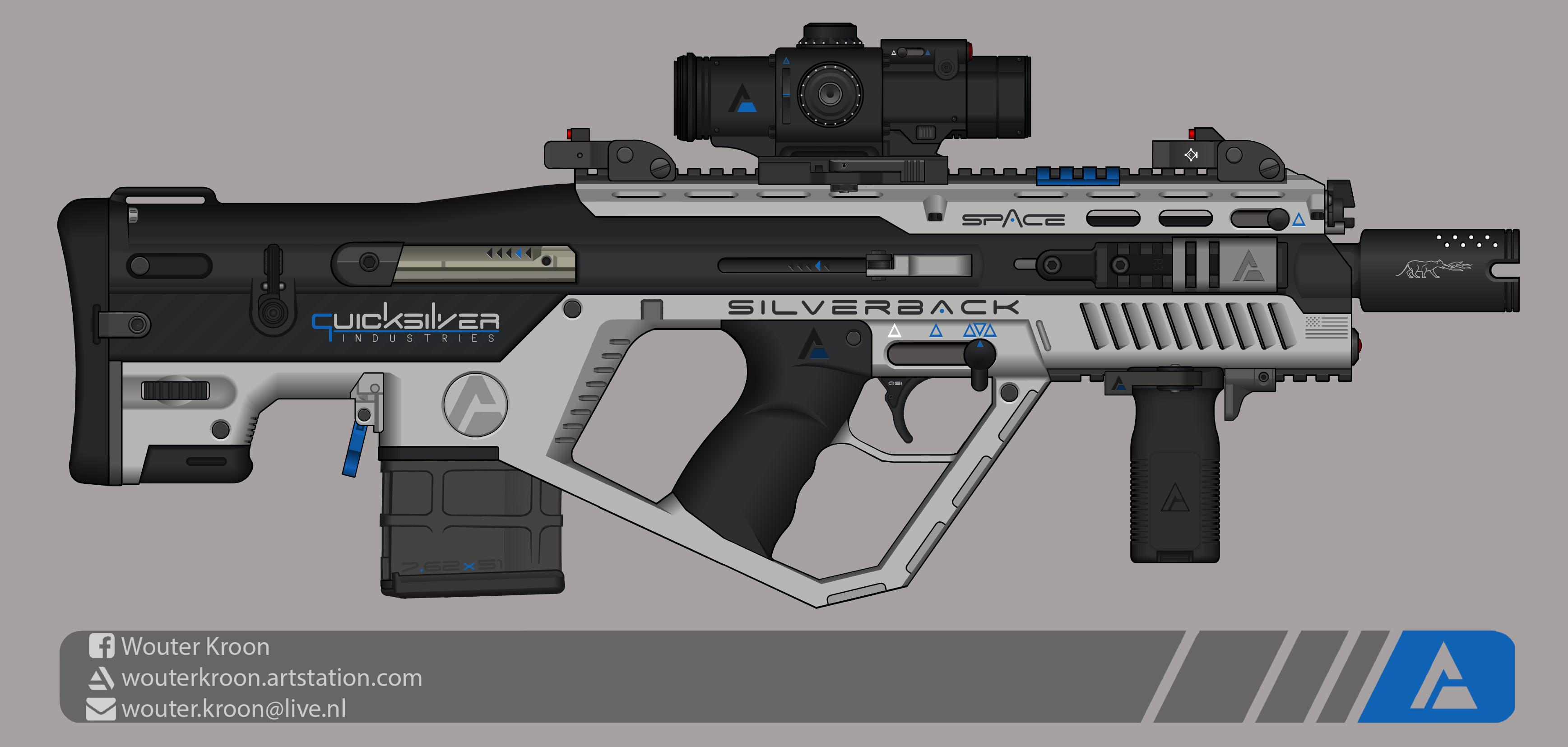 Quicksilver Industries: 'Silverback' ABR by Shockwave9001 on DeviantArt