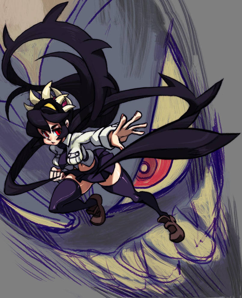 Filia splits some ends in Death Battle! by YellowFlash1234 on DeviantArt