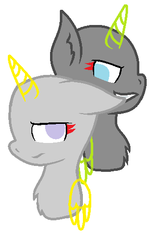 MLP Evil Vs Good Base by xXWolfieTheArtistXx on DeviantArt