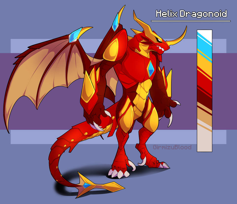 Bakugan: Helix Dragonoid by KrisssssGames on DeviantArt