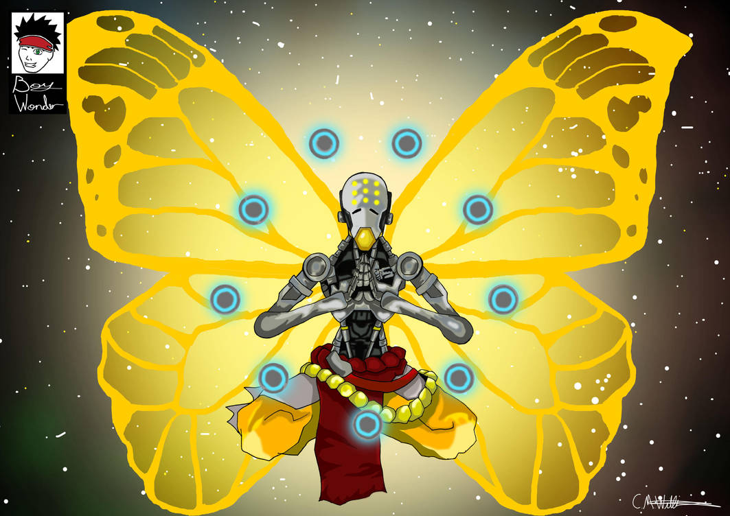 Zenyatta (Overwatch) by Boy-Wonder-Arts on DeviantArt