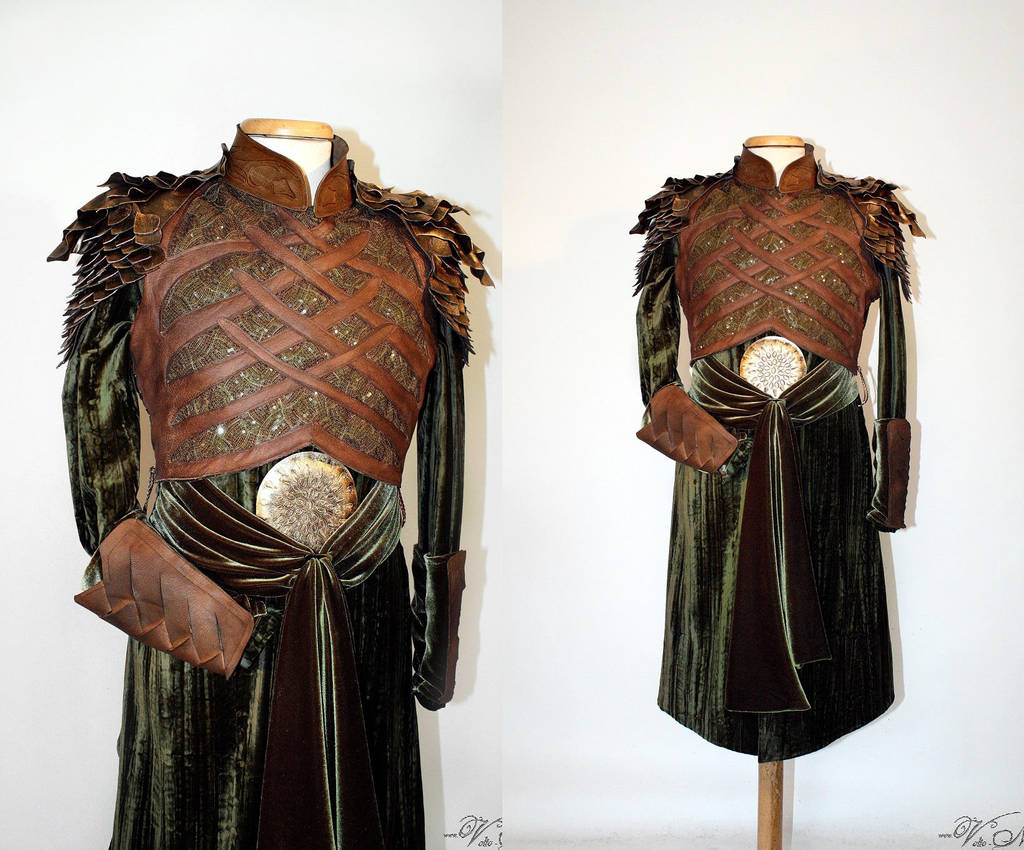 Mirkwood Elf Armor Tunic, The Hobbit Costume by Volto-Nero-Costumes on ...
