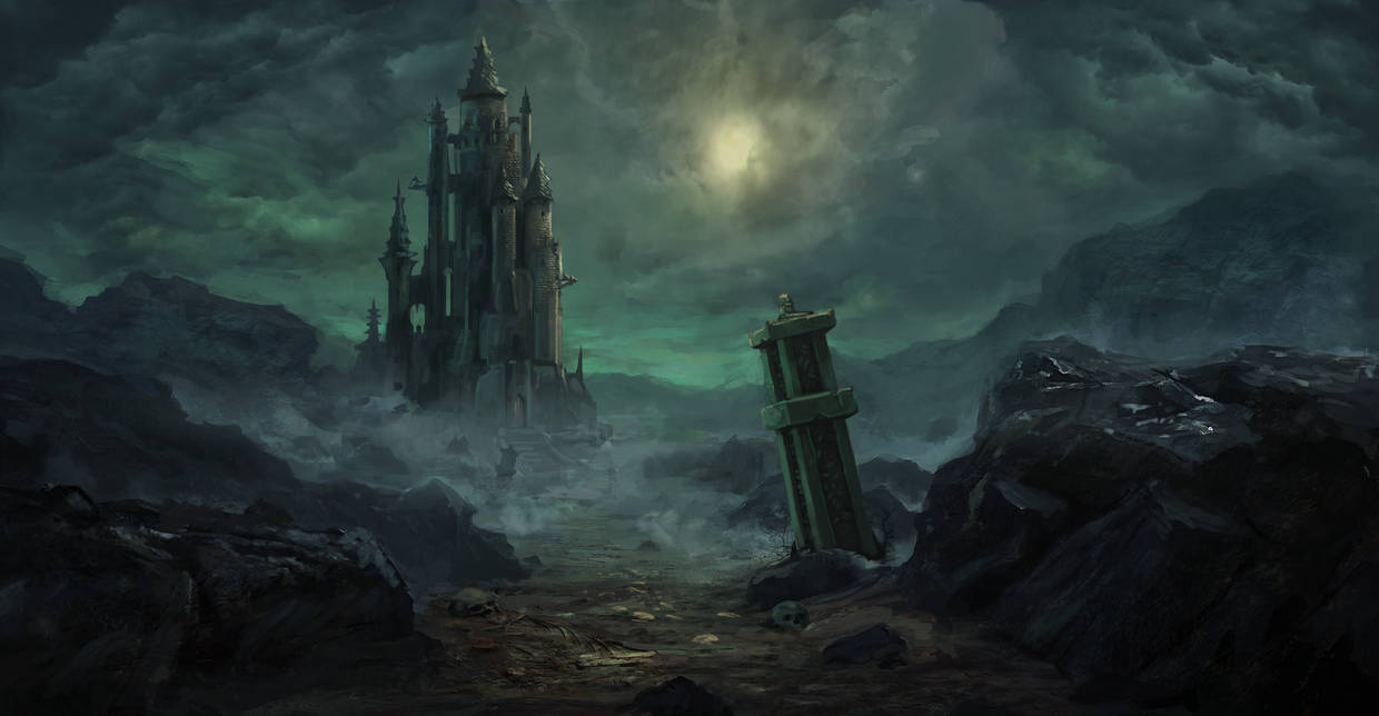 Evil Castle By Kwaszczyk On DeviantArt Evil Castle By Kwaszczyk On DeviantArt