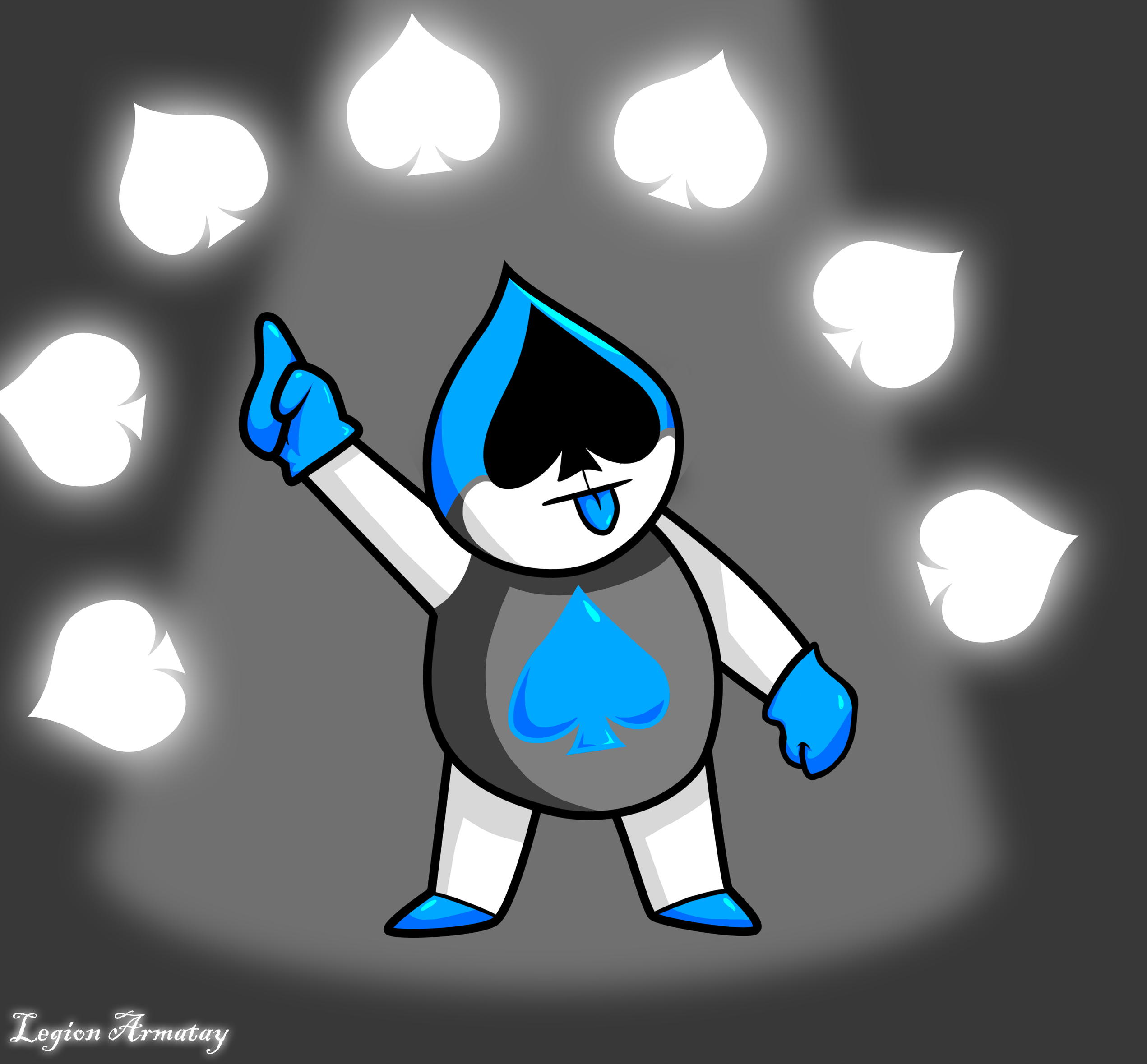 Lancer - Deltarune Fanart by LegionArmatay on DeviantArt