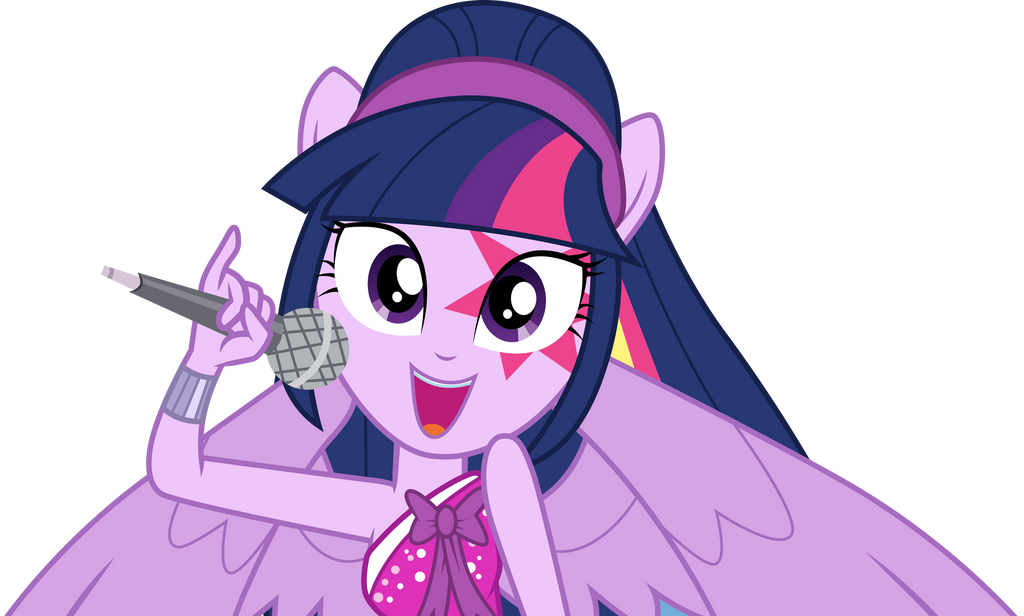 Twilight Sparkle singing by CloudyGlow on DeviantArt