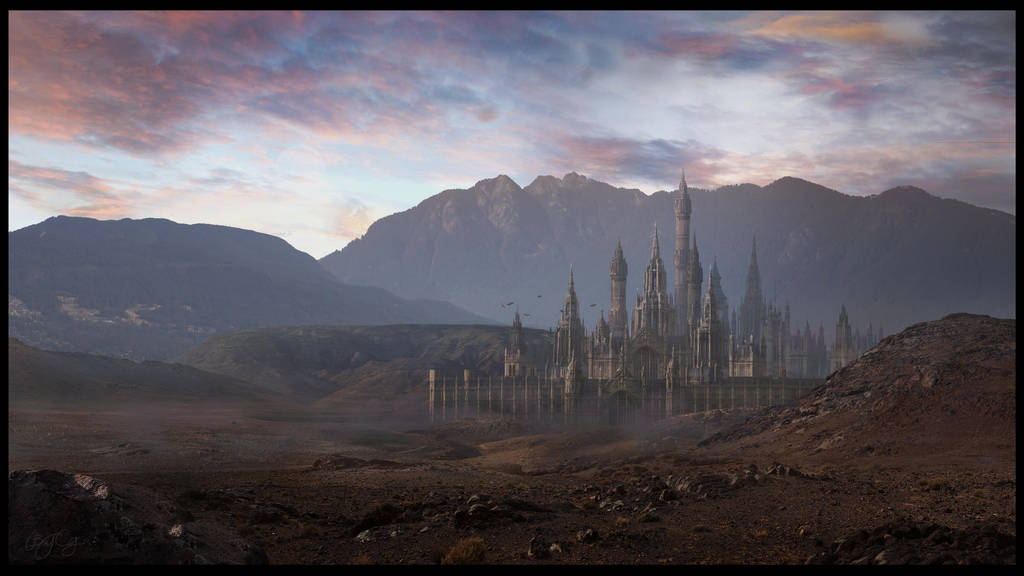 Sunset Castle - Matte Painting by BryanChungArt on DeviantArt