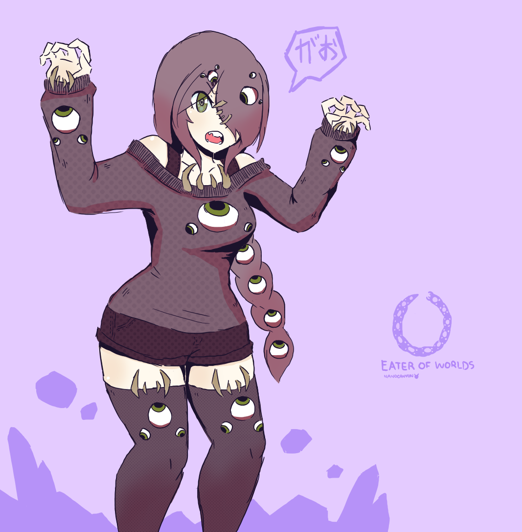 Terraria - Eater of Worlds by NANOCANYON on DeviantArt