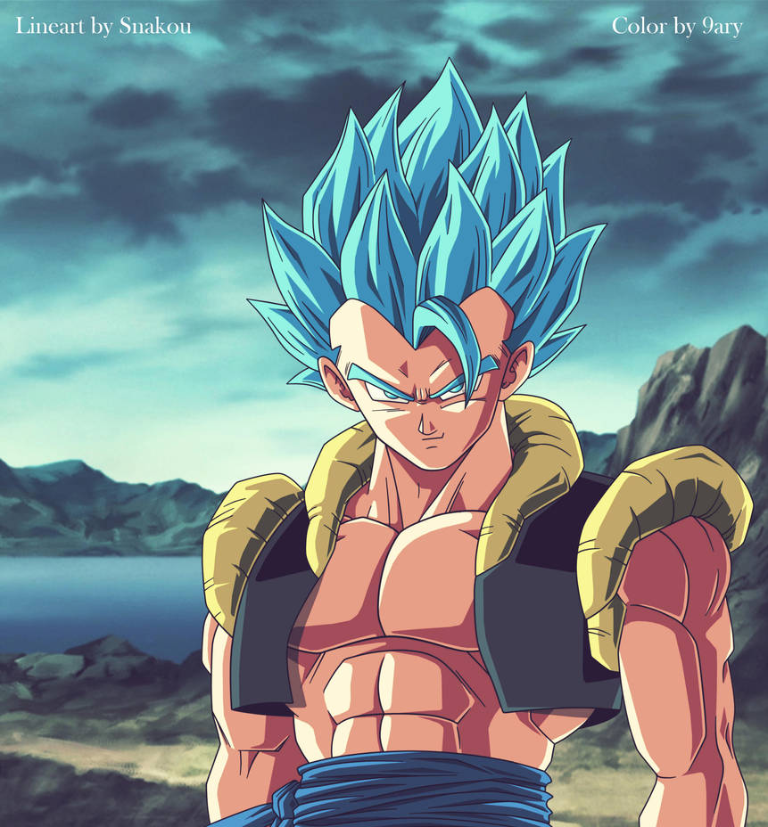 gogeta ssgss by 9ary on DeviantArt