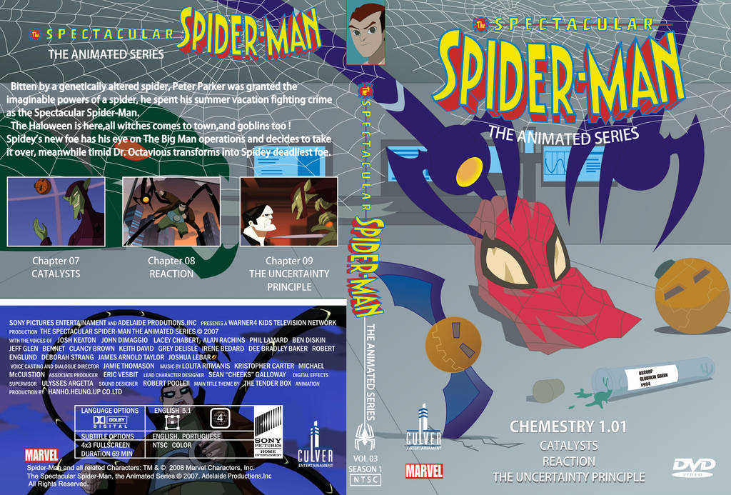 Spectacular Spider-man Dvd 3 By Spidermanrj On Deviantart