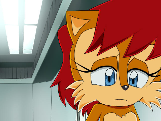 Sally Acorn Sonic X Verson By Carolinehedge On Deviantart