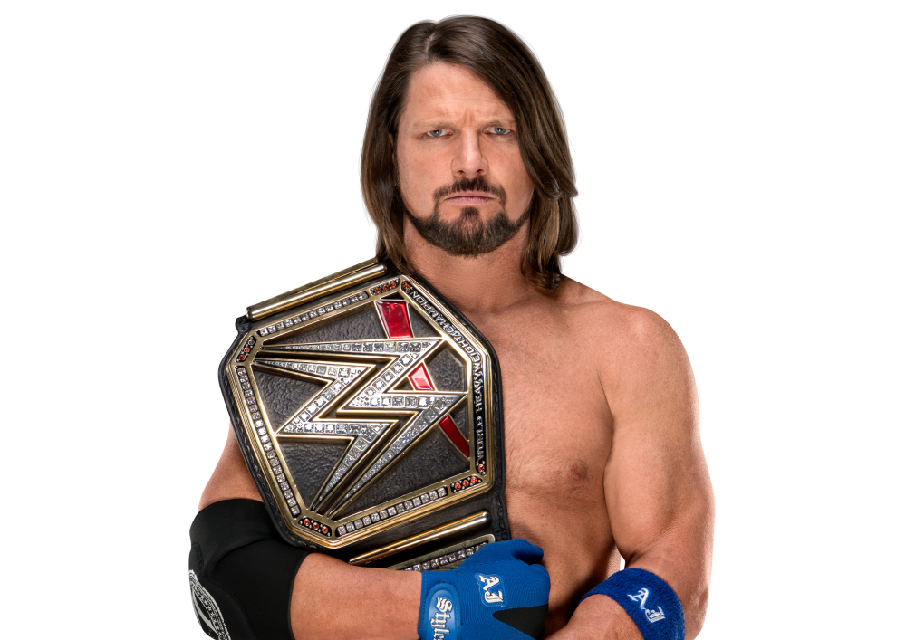 AJ Styles WWE Champion 2017 NEW Render by AmbriegnsAsylum16 on DeviantArt