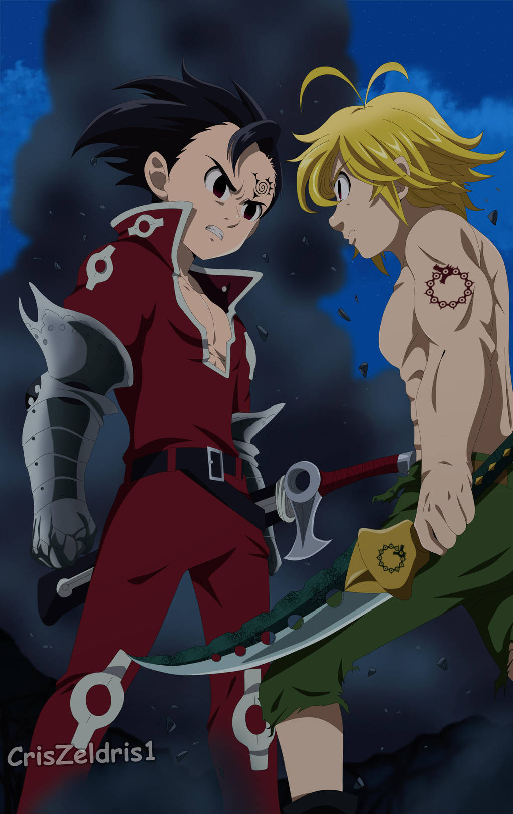Meliodas vs Zeldris NNT Manga Cap 173-Estilo Anime by CrisZeldris1 on ... Meliodas vs Zeldris NNT Manga Cap 173-Estilo Anime by CrisZeldris1 on ...