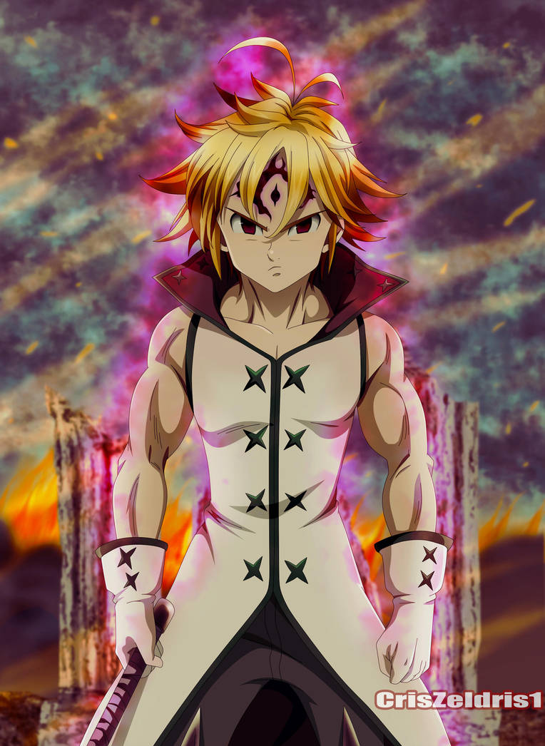 Meliodas Lider De Los Diez Mandamientos - V2 by CrisZeldris1 on DeviantArt