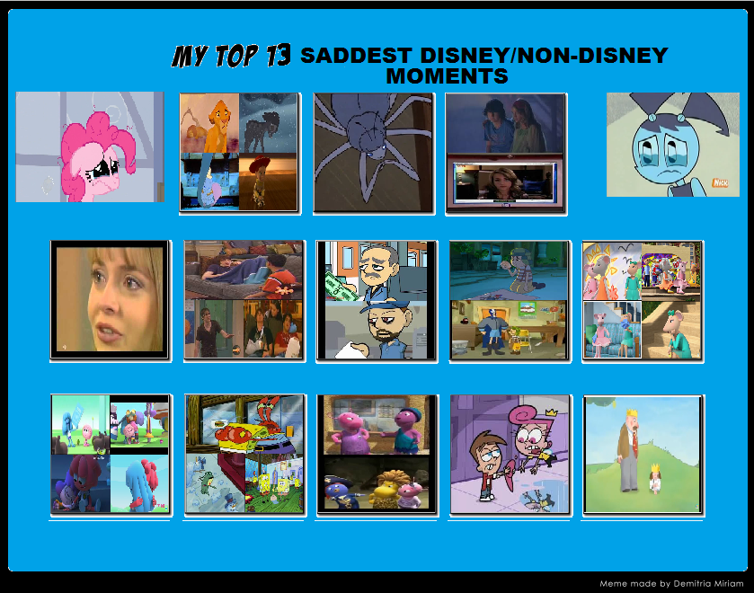 Top 13 Momentos Tristes De Disney Y No Disney by nachidarcy on DeviantArt
