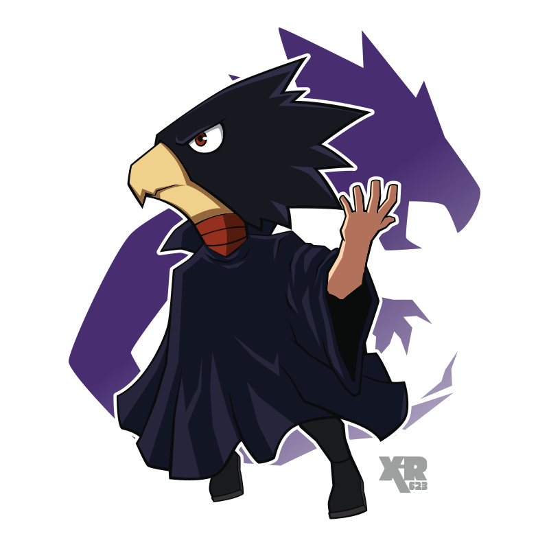 FA Fumikage Tokoyami by XaR623 on DeviantArt