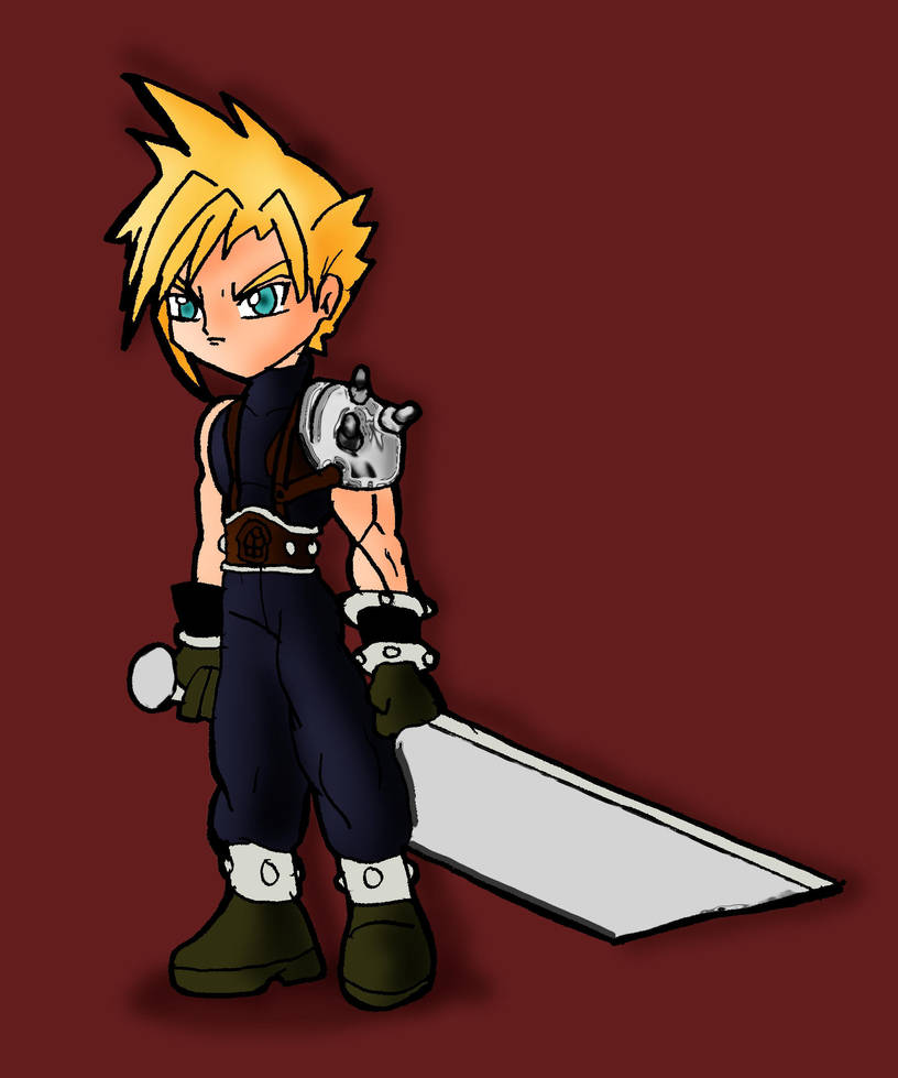 Cloud FF7 by toongrowner on DeviantArt