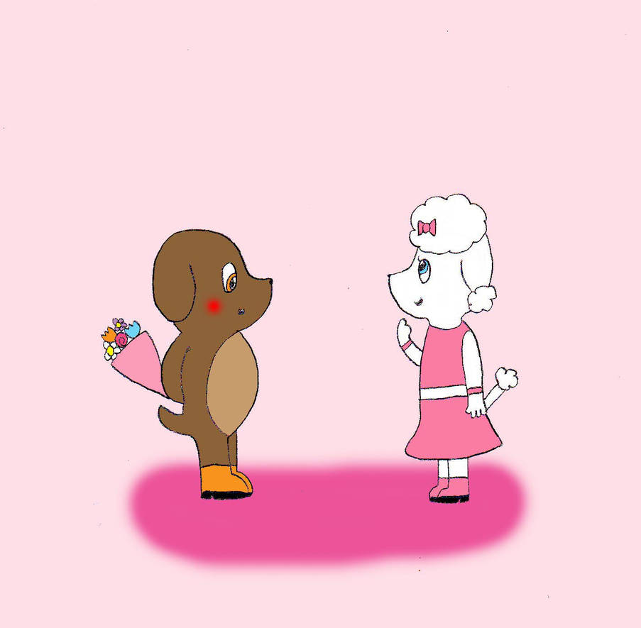 Digby And Angie Love By Katamariluv On Deviantart