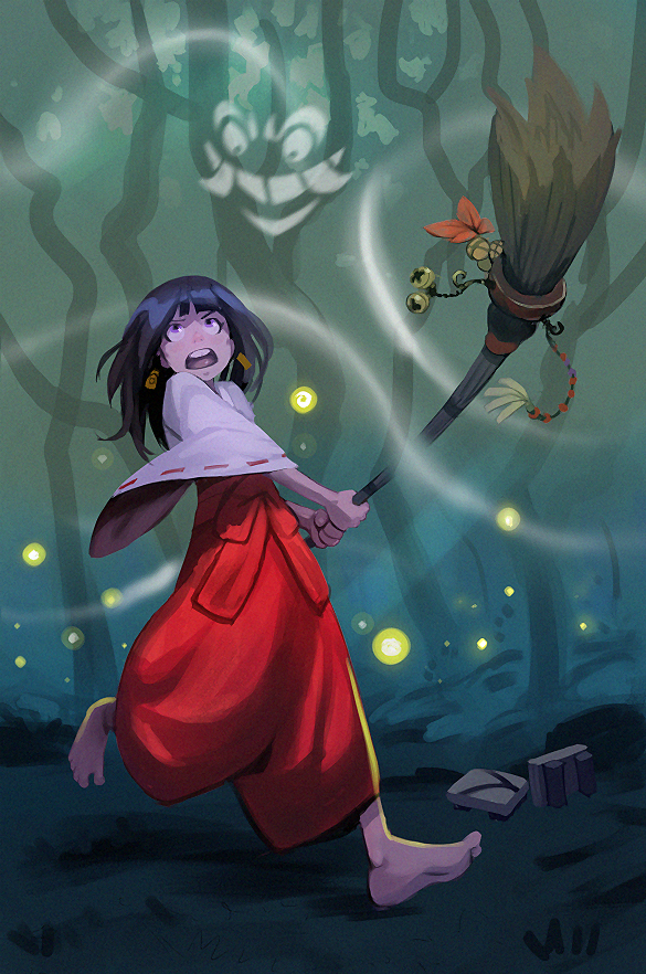 Shrine Maiden by SC4V3NG3R on DeviantArt