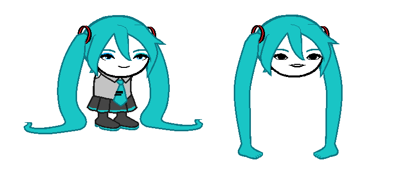 Miku sprite finished by Voca-Stuck on DeviantArt