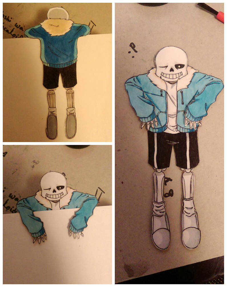 Sans the skeleton bookmark - UNDERTALE by littletalksalot on DeviantArt