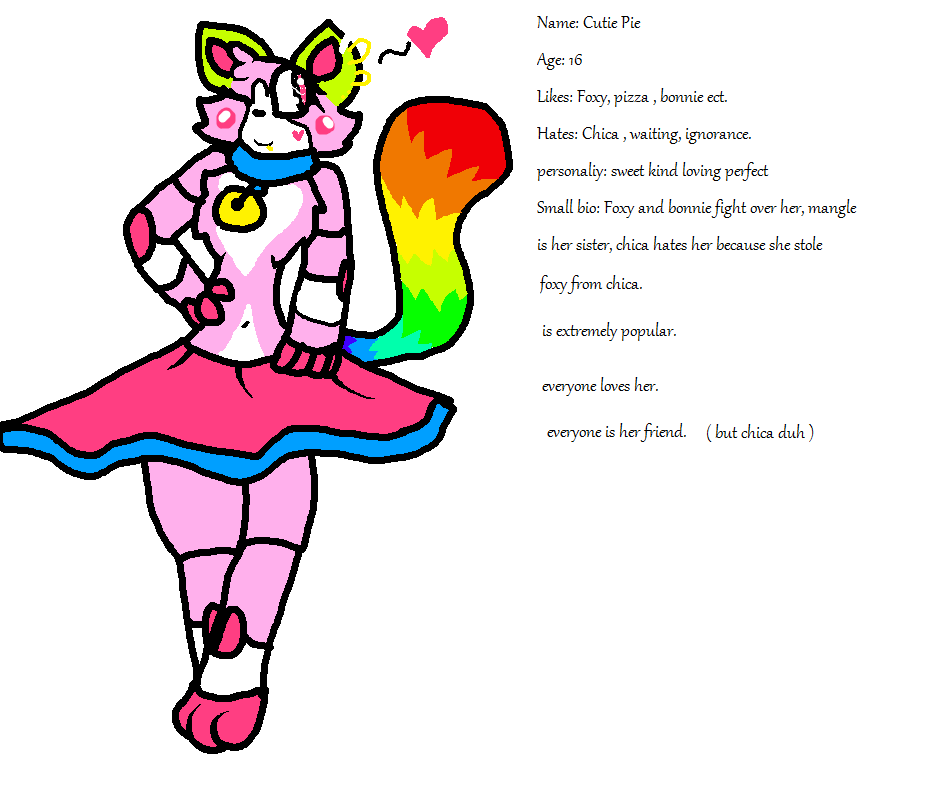 My Fnaf Mary Sue Oc by RZ8952 on DeviantArt