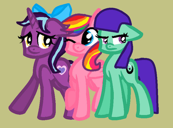 MLP sisters base (by HuiRou) by HuiRou on DeviantArt