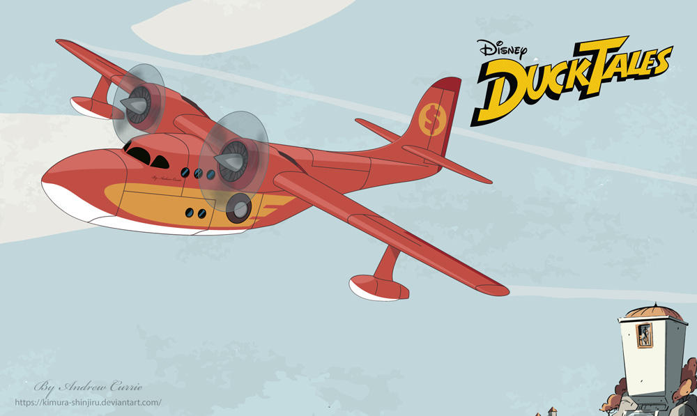 DuckTales | Launchpad's Plane by Kimura-Shinjiru on DeviantArt