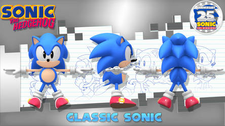 Classic Sonic Renders by Nibroc-Rock on DeviantArt
