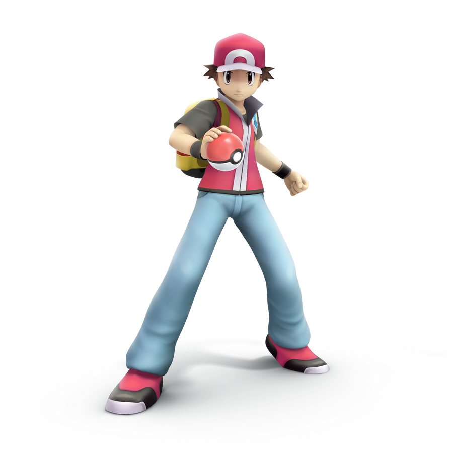 Pokemon Trainer, Smash Bros Trophy Render by Nibroc-Rock on DeviantArt