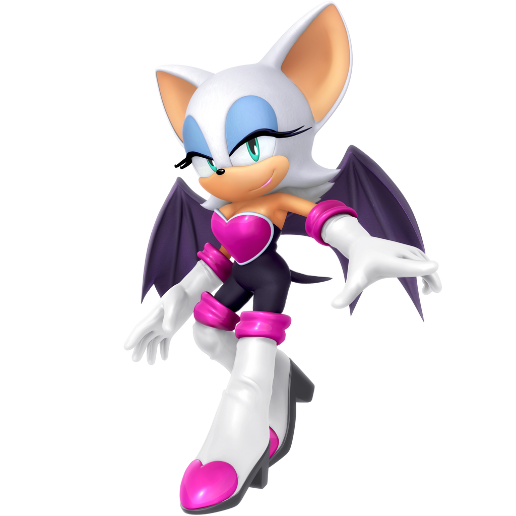 Rouge The Bat Legacy Render by Nibroc-Rock on DeviantArt