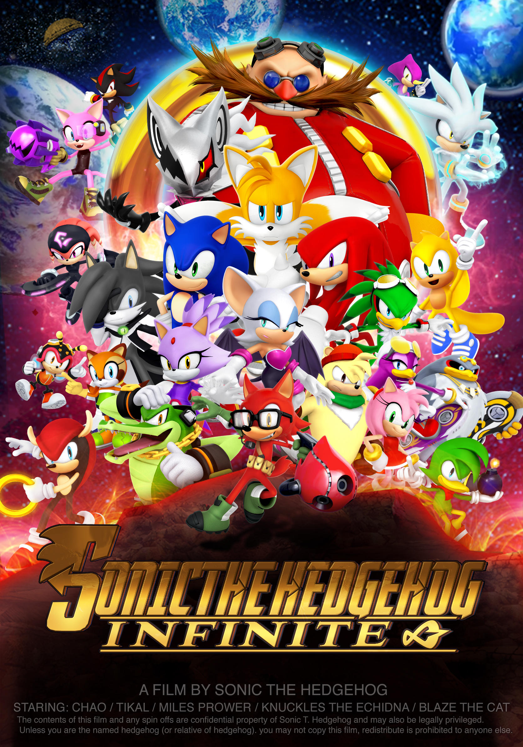 Infinity War Poster Sonic Version by Nibroc-Rock on DeviantArt
