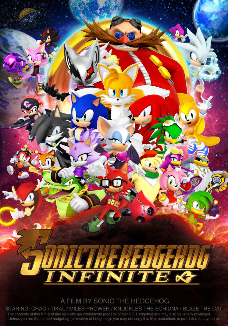 Infinity War Poster Sonic Version by Nibroc-Rock on DeviantArt