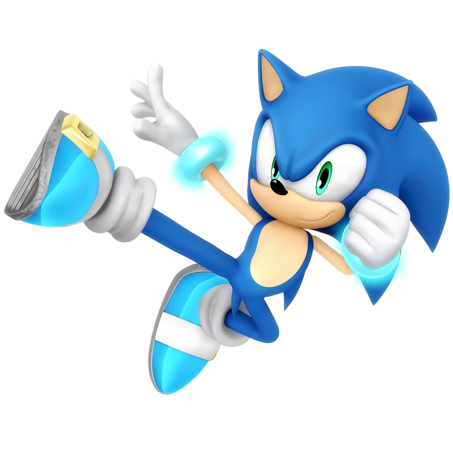 Sonic Light Blue Smash Alt Render by Nibroc-Rock on DeviantArt
