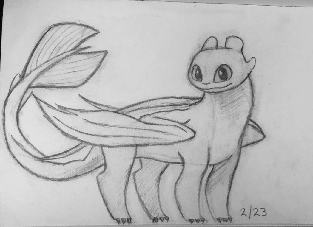 Light Fury - HTTYD 3 by GoldenAlpha101 on DeviantArt