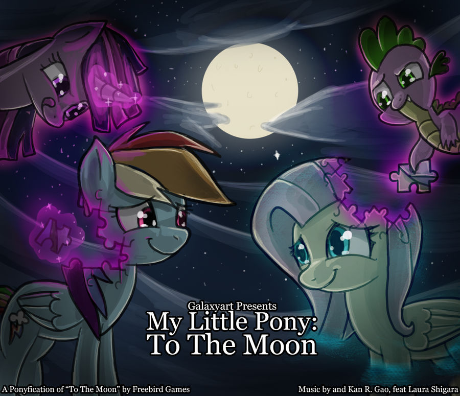 MLP: To The Moon 1 by Galaxyart on DeviantArt
