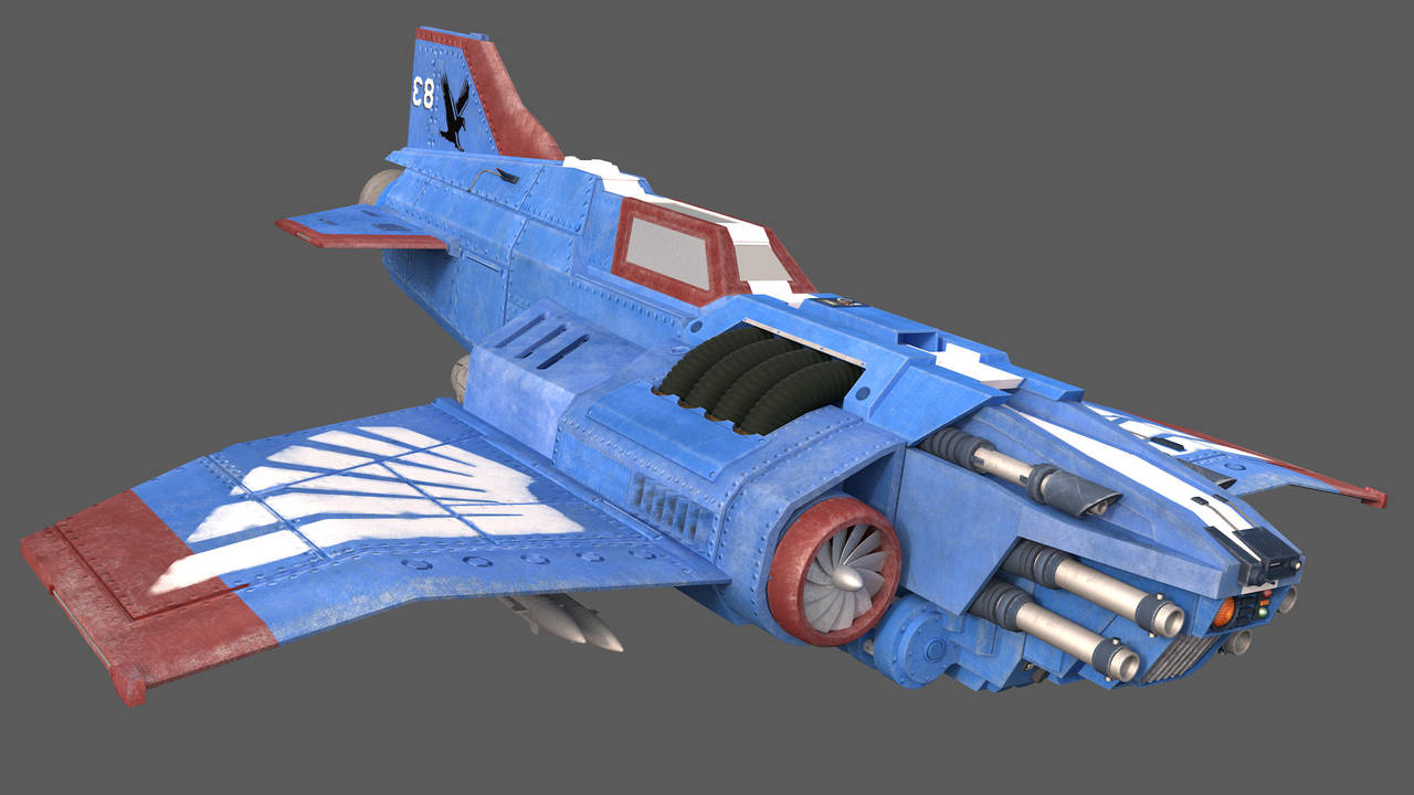 Thunderbolt Heavy Fighter by KalenL on DeviantArt