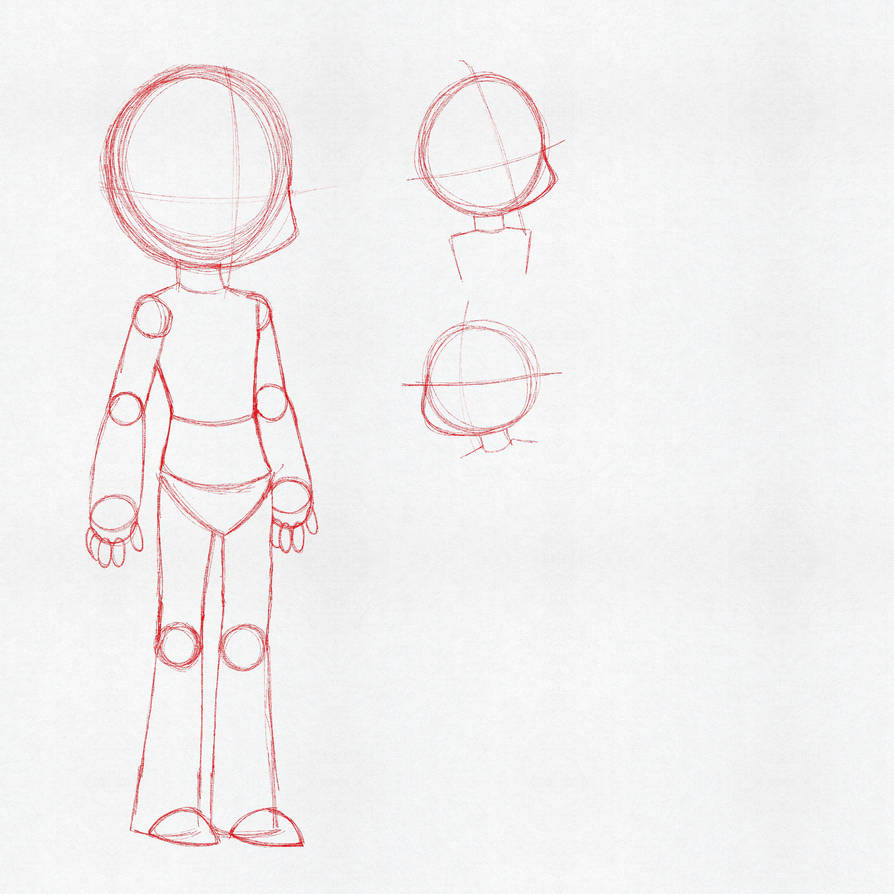 Female cartoon base by Lester-Caramello on DeviantArt