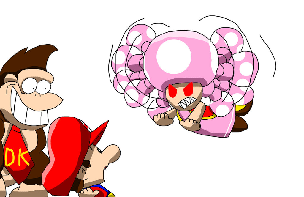Toadette Gone Overdrive by BabyLuigiOnFire on DeviantArt